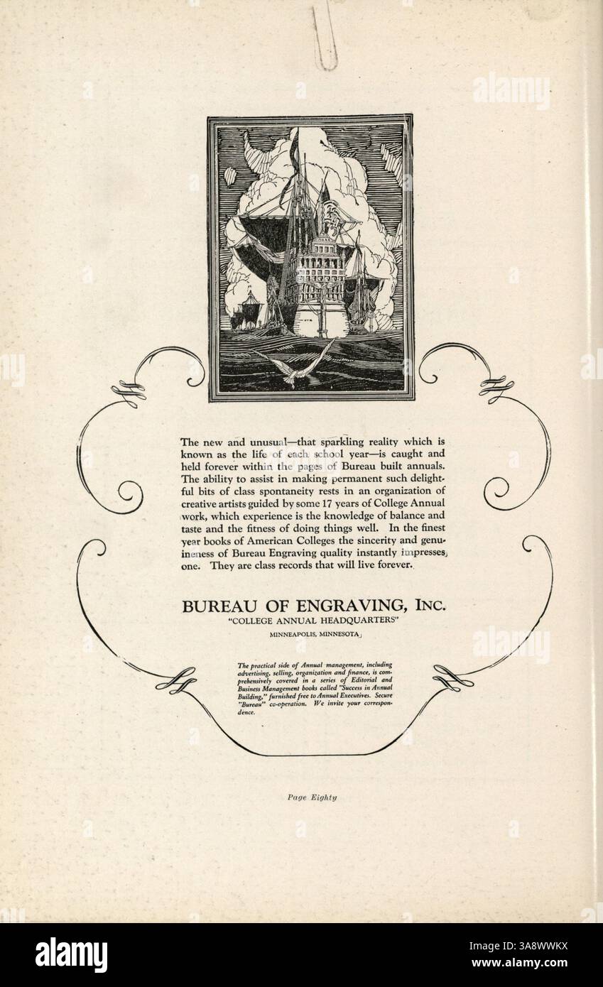 Highlights the 1924 1925 school year by documenting the students hi-res stock photography and ...