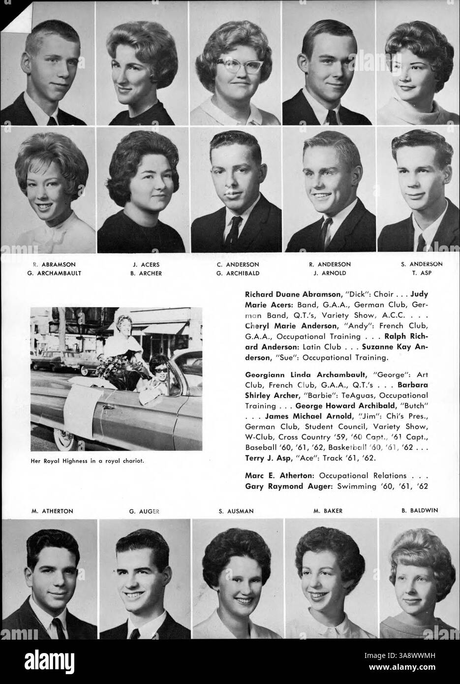 The 1962 Hesperian yearbook at West High School offers a detailed ...