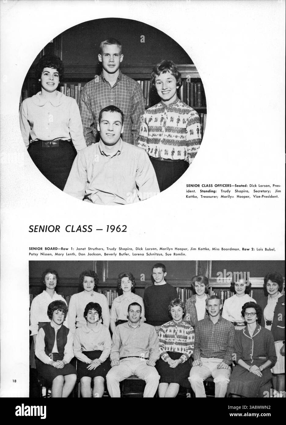 The 1962 Hesperian yearbook from West High School documents key events ...