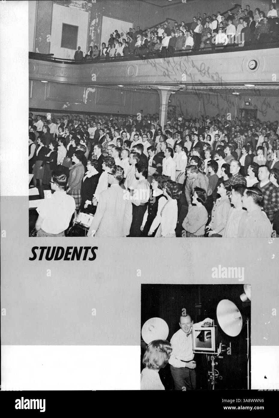 The 1962 Hesperian yearbook captures the student body, faculty ...