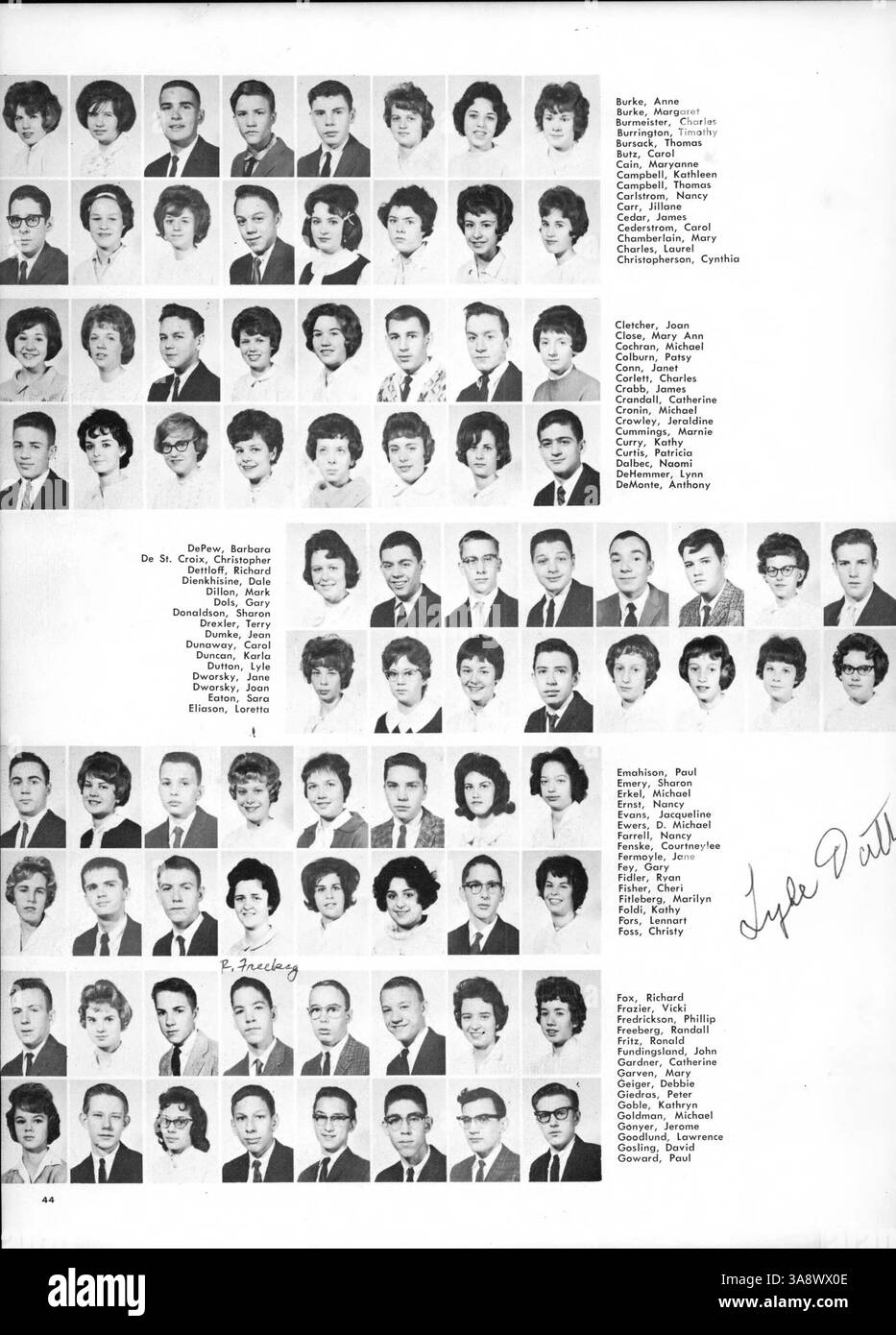 The 1962 West High yearbook, Hesperian, records important events ...