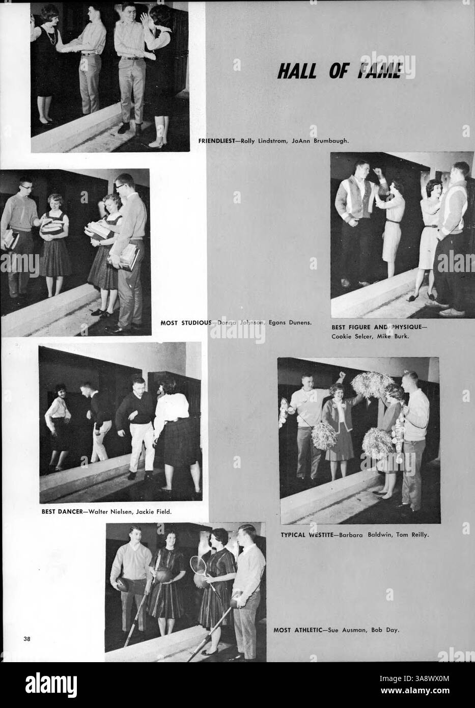 The 1962 West High yearbook, Hesperian, captures significant school ...