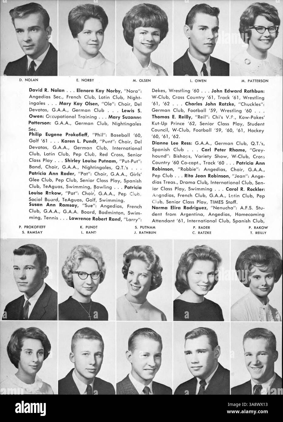 The 1962 hesperian yearbook from west high captures student achi hi-res ...