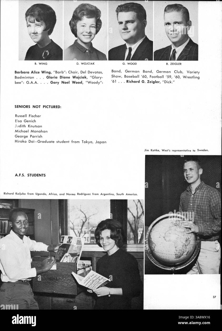 The 1962 Hesperian yearbook provides a detailed record of the 1961-1962 ...