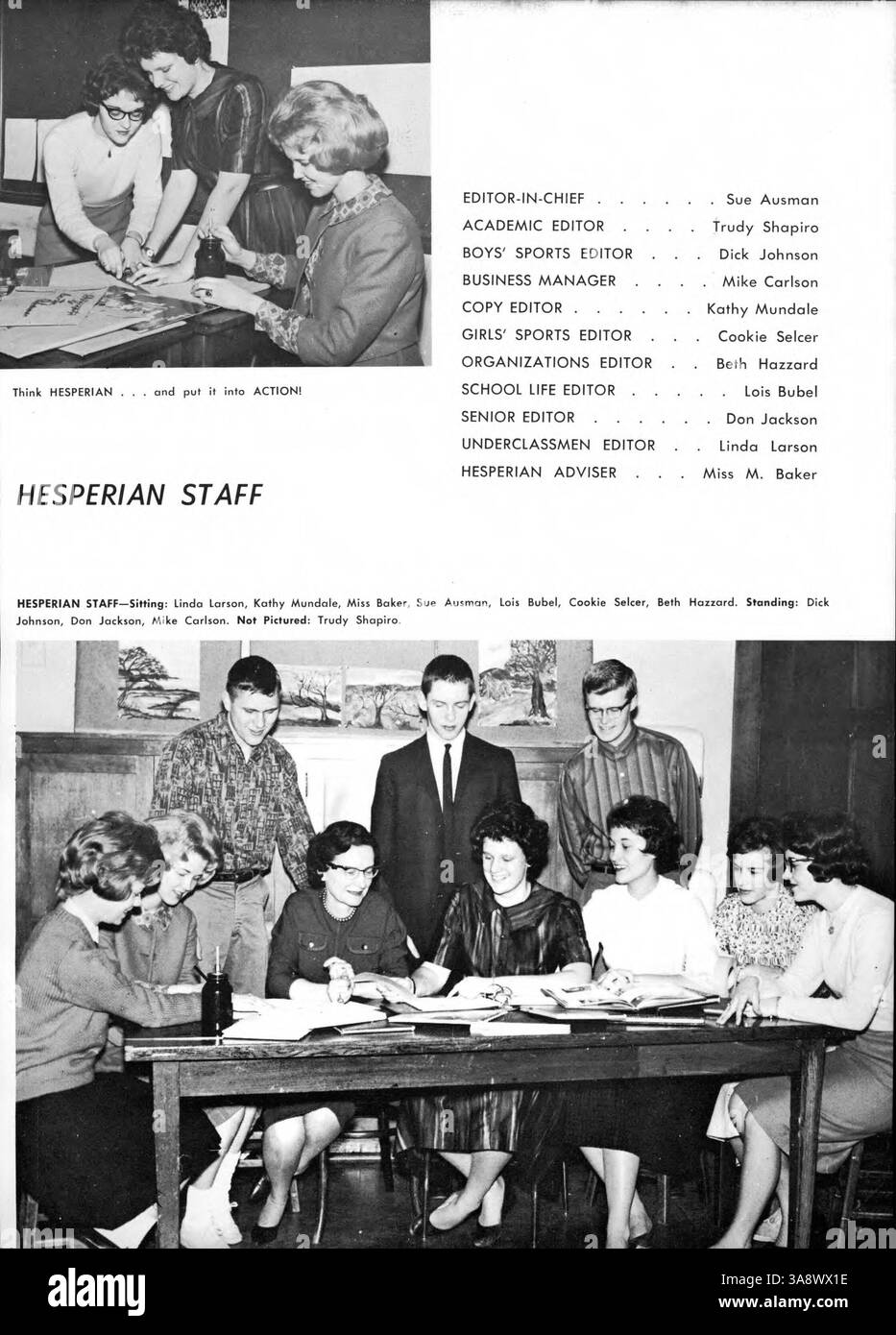 The 1962 hesperian yearbook from west high captures the academic hi-res ...