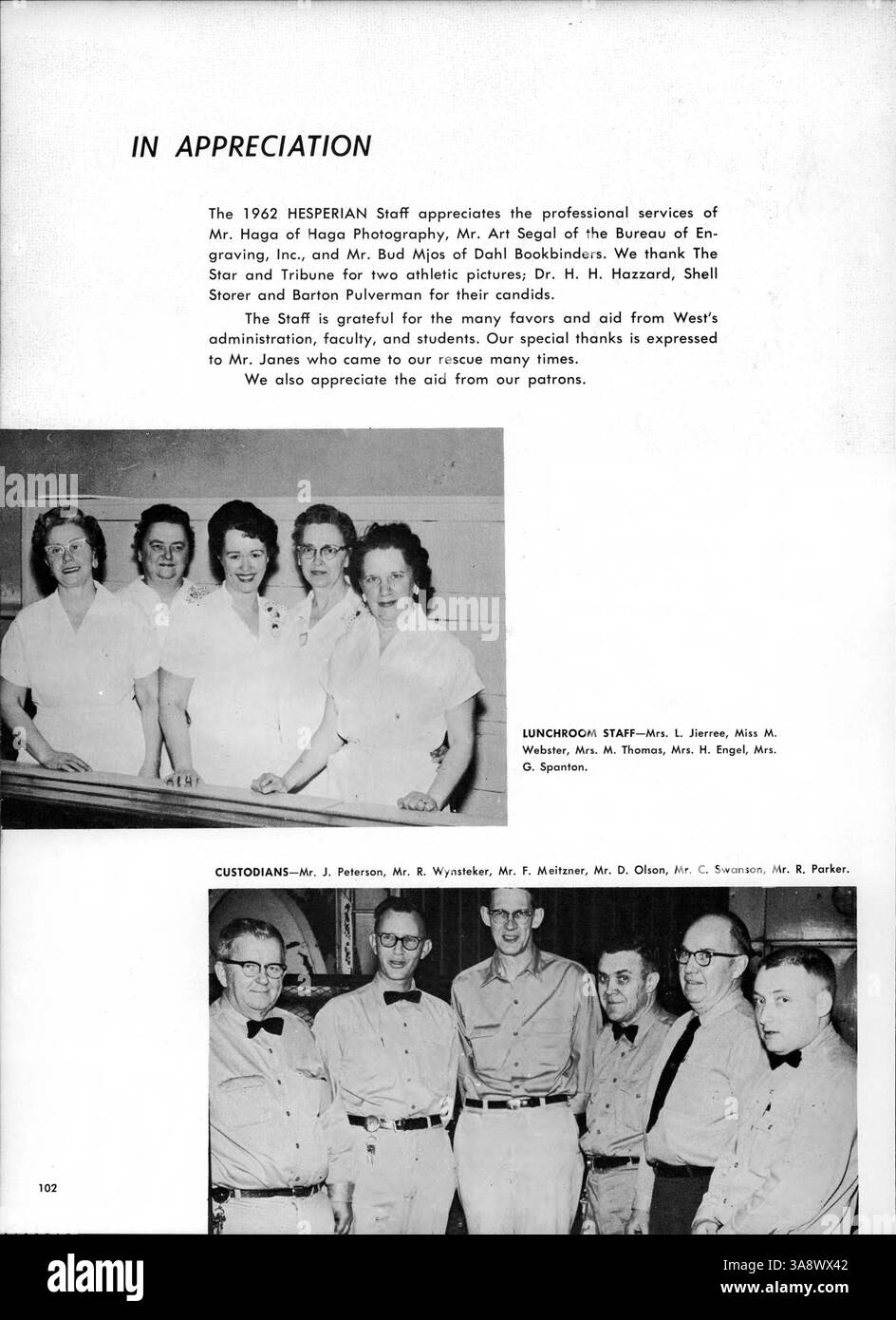 The 1962 Hesperian yearbook from West High School features highlights ...