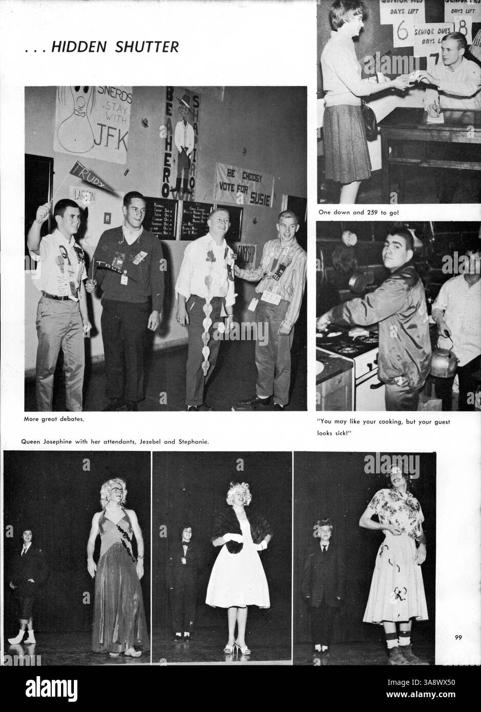 The 1962 Hesperian yearbook from West High documents the ...