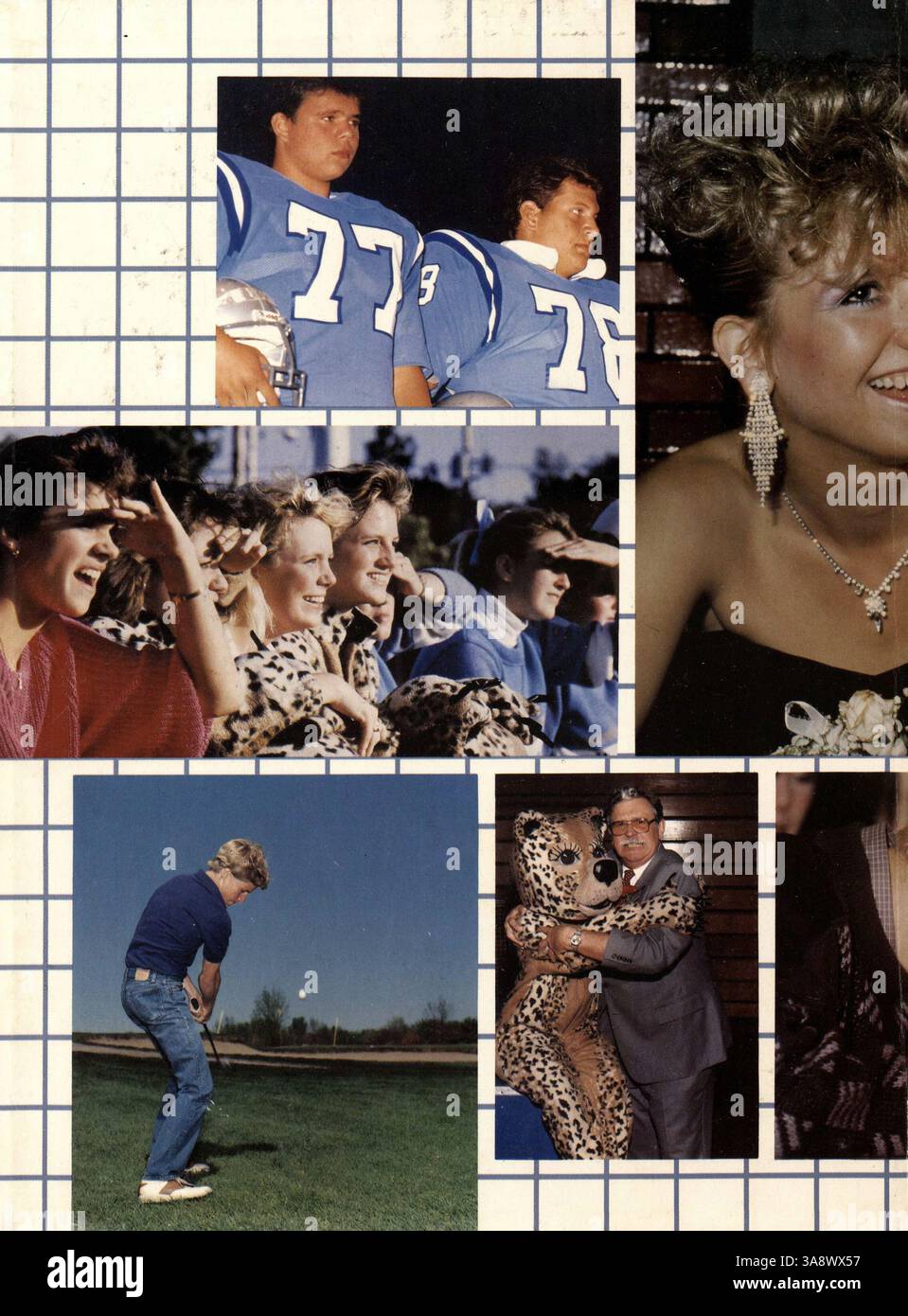 The 1986 yearbook from Jefferson High captures the essence of the 1985 ...