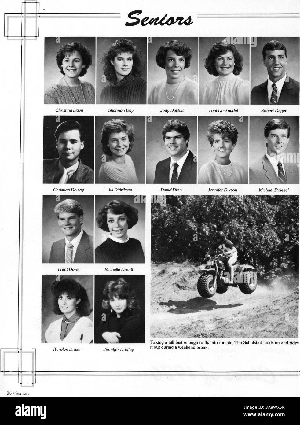 This 1986 yearbook from Jefferson High captures the students, teachers ...