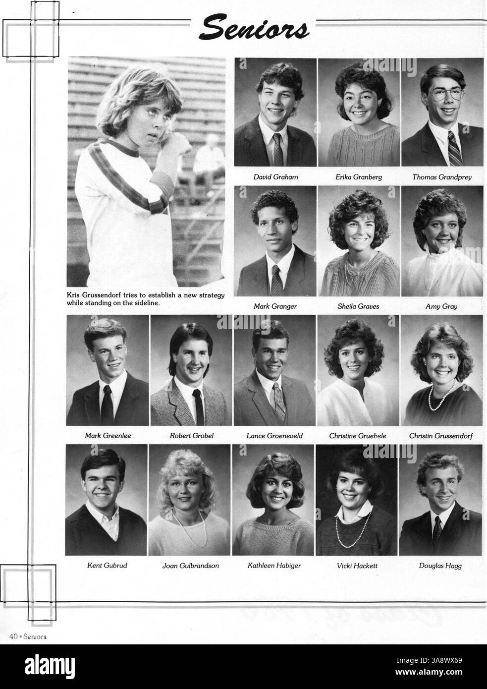 This 1986 yearbook from Jefferson High captures the diverse aspects of ...