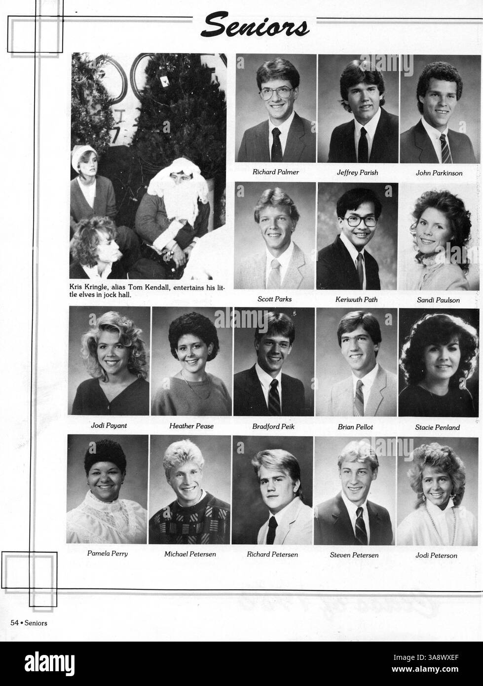 This 1986 Jefferson High yearbook is a visual record of the events ...