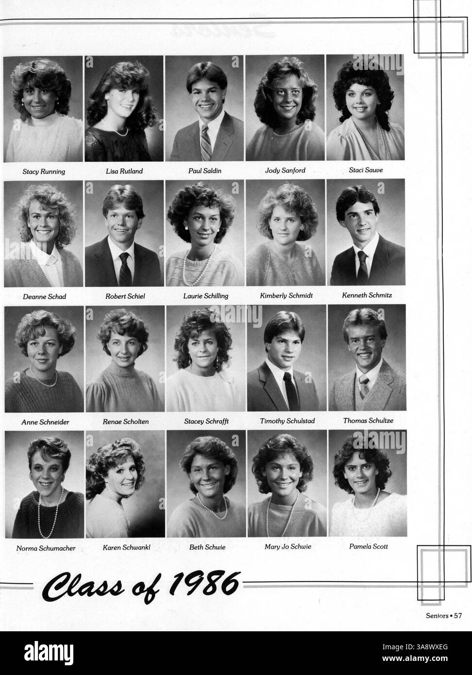 The 1986 yearbook from Jefferson High captures student life, athletic ...