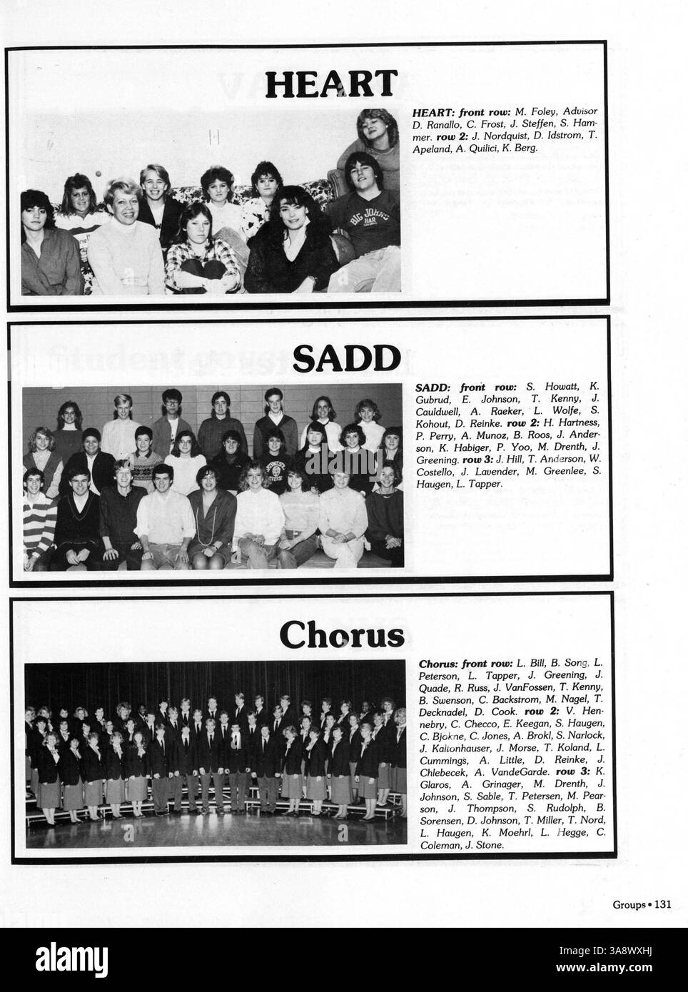 The 1986 Jefferson High yearbook documents student life through ...