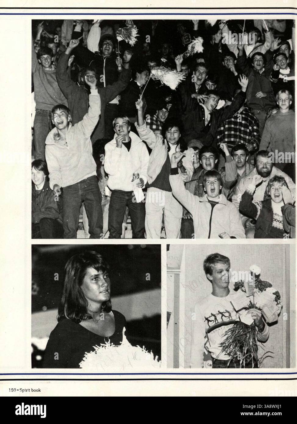 Documenting the highlights of the 1985 1986 academic year hi-res stock ...