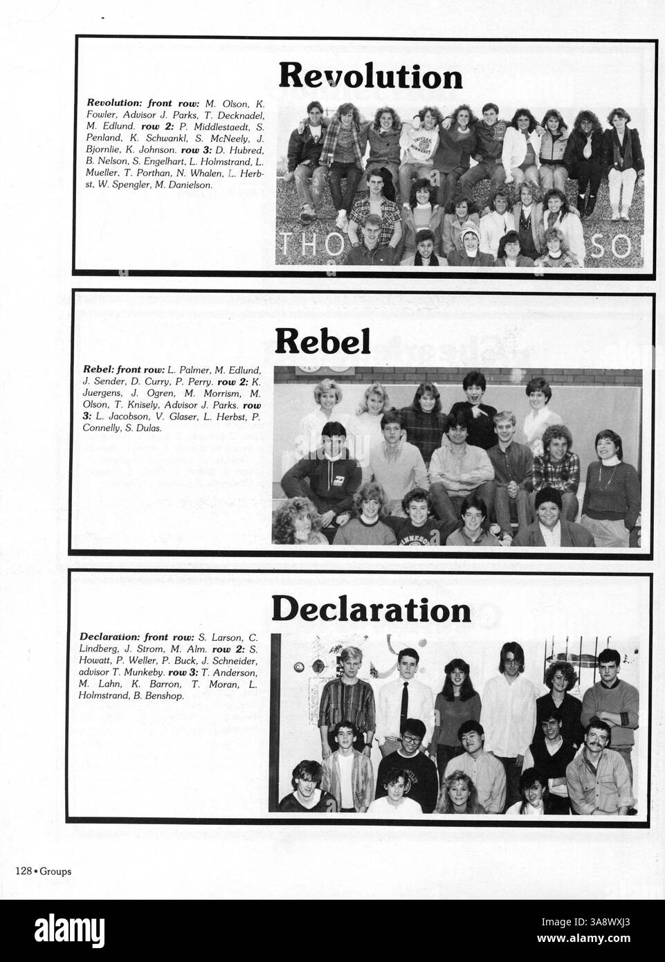 This 1986 yearbook from Jefferson High School highlights the ...