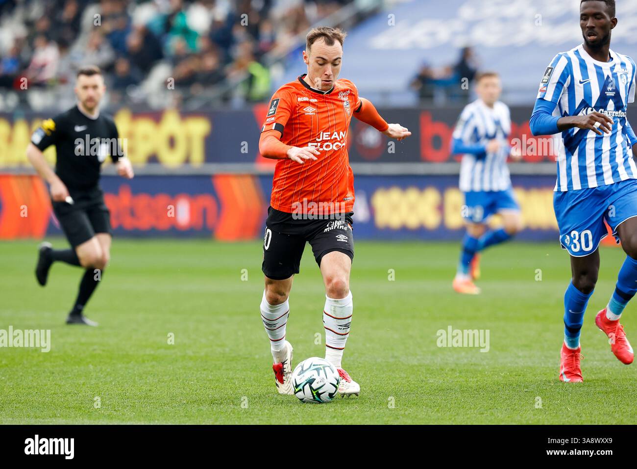 10 Pablo PAGIS (fcl) during the Ligue 2 BKT match between Grenoble and ...