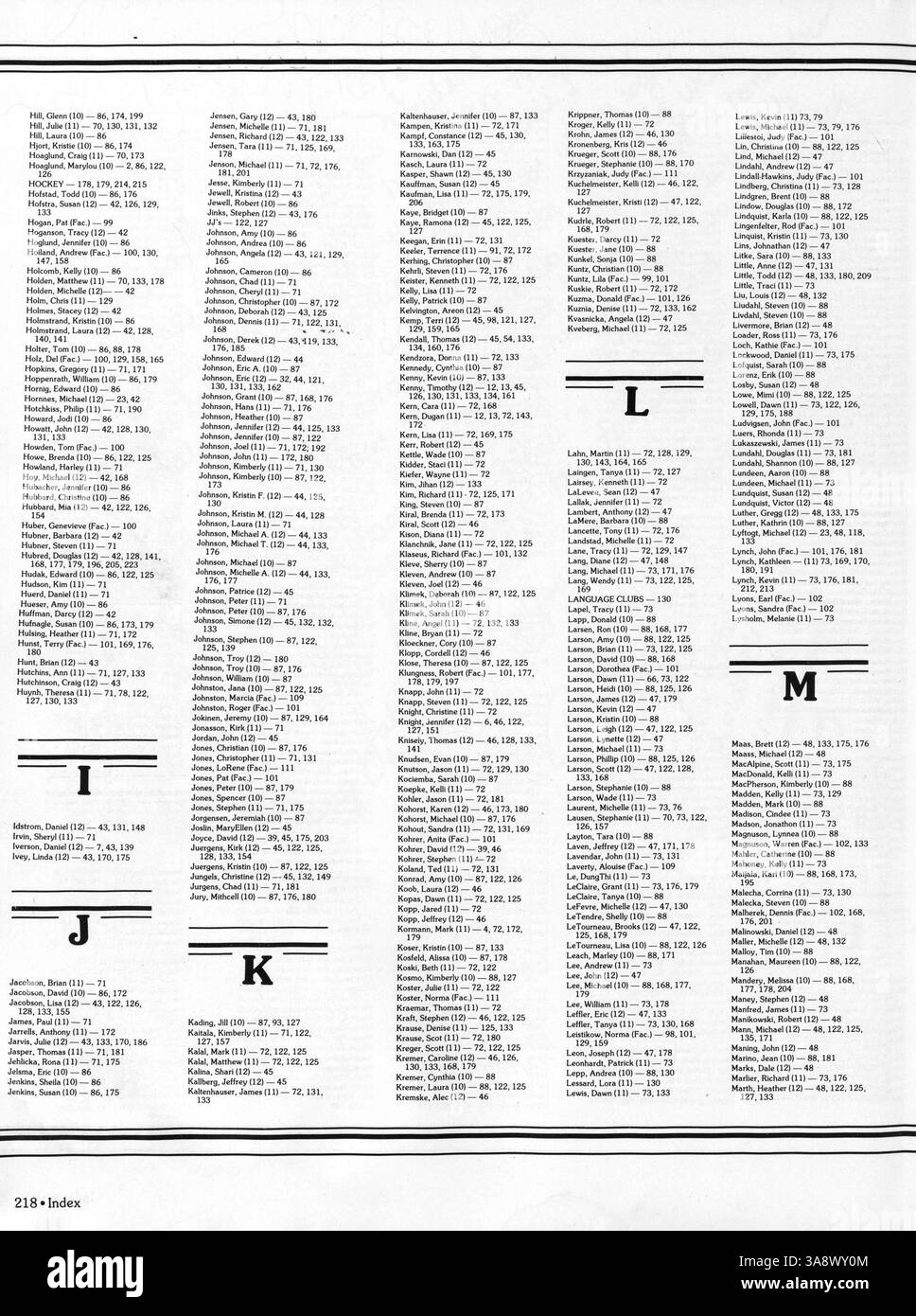 This 1986 yearbook from Jefferson High documents the academic year with ...