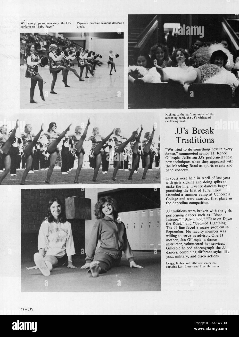 The Jefferson High School 1979 yearbook showcases student life, sports ...