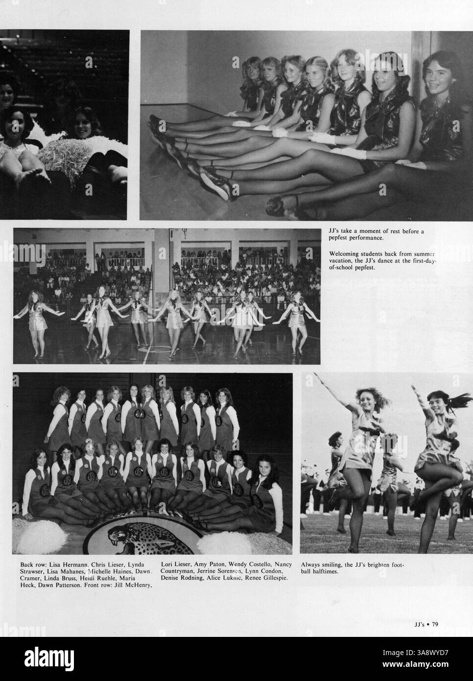 The 1979 yearbook from Jefferson High School documents the students, clubs, athletics, and ...
