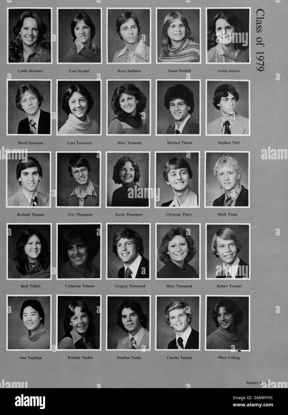 This high school yearbook from jefferson high school features a hi-res ...