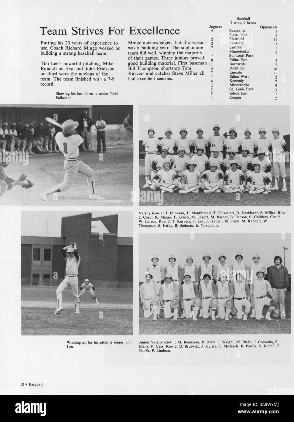 This 1979 yearbook from jefferson high documents the events hi-res ...