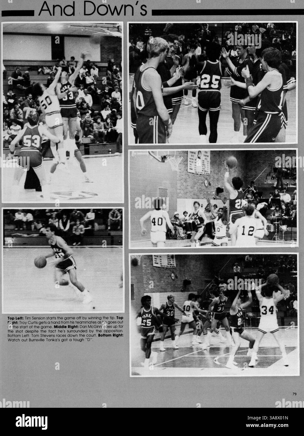 The 1985 Voyageur yearbook documents the students, teachers, athletics ...