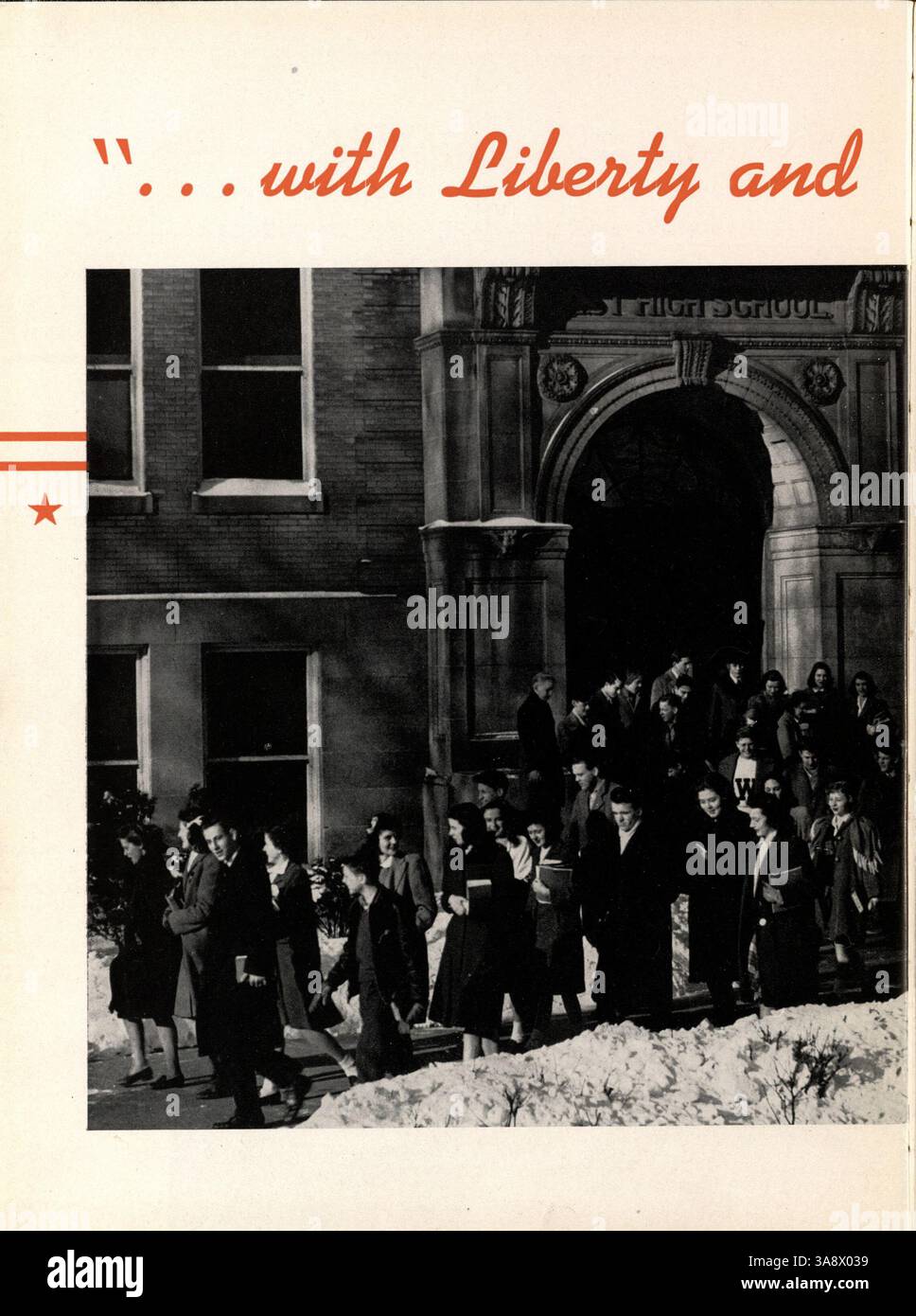 The 1943 'Hesperian' yearbook from West High School features ...