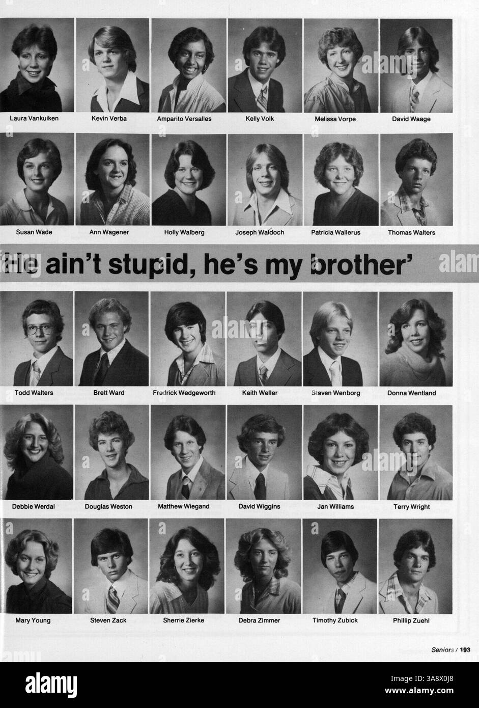 This yearbook from Kennedy High School in 1980 highlights key events ...