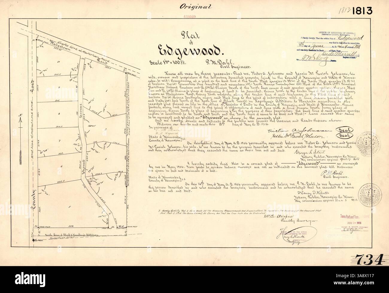 The 'Edgewood' property in the Hennepin County area is a local listing ...