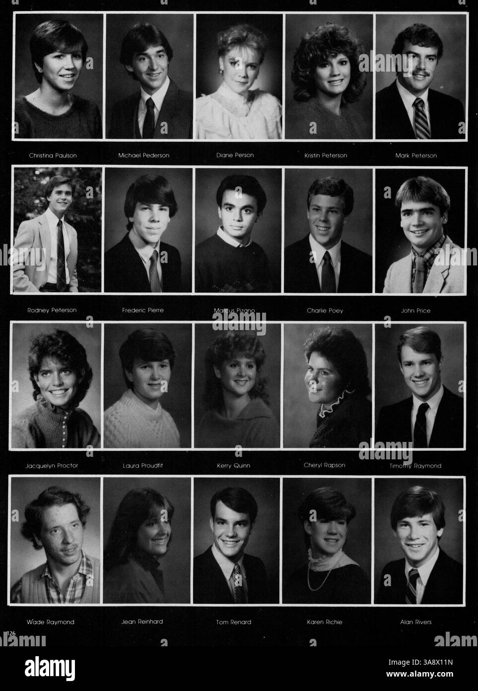 The 1985 edition of the voyageur yearbook captures the 1984 1985 hi-res ...