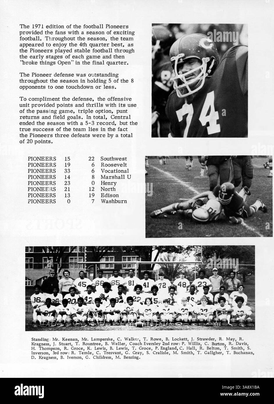 This 'Centralian' Yearbook from 1972 provides a snapshot of student and ...