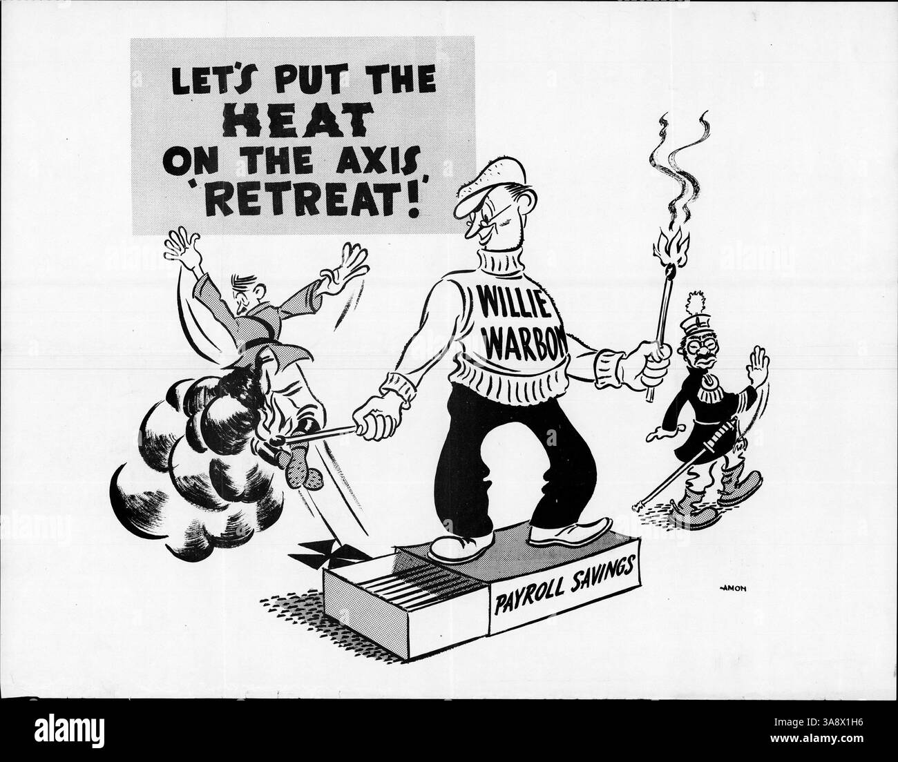 Adolf hitler cartoon hi-res stock photography and images - Alamy