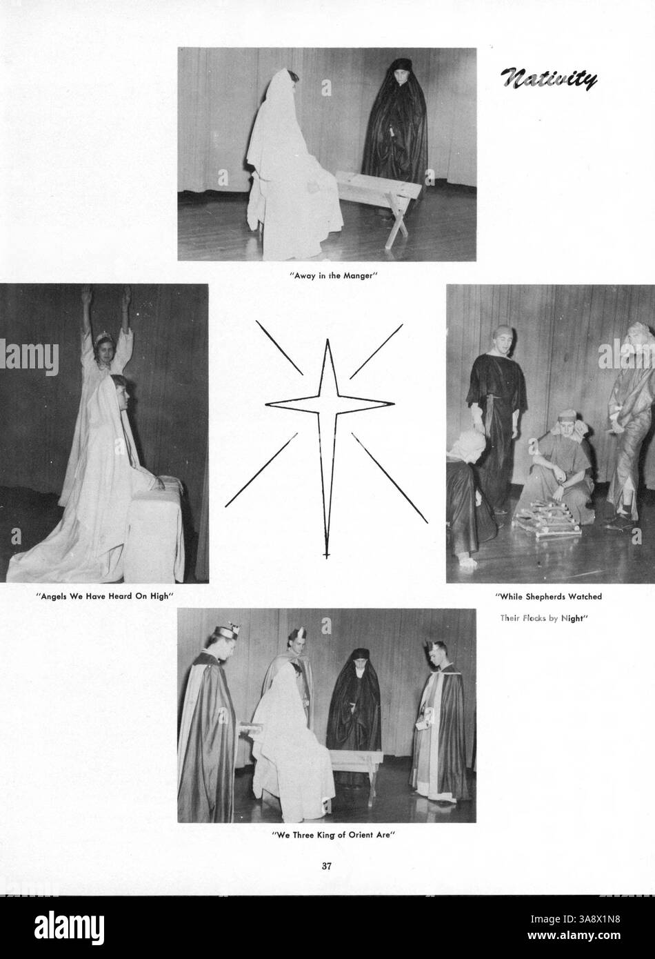 This high school yearbook from 1955 documents the student body, faculty ...