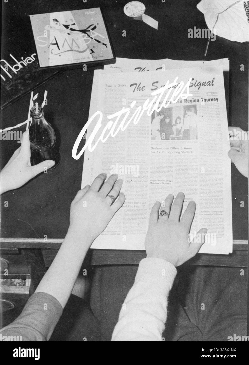 Significant events from mound high schools 1954 1955 school year hi-res ...