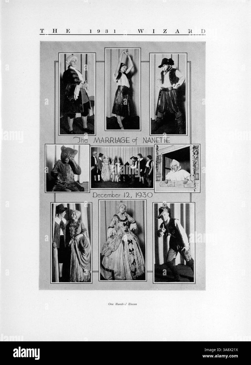 The 'Wizard' yearbook from Edison High School, 1931, captures key ...