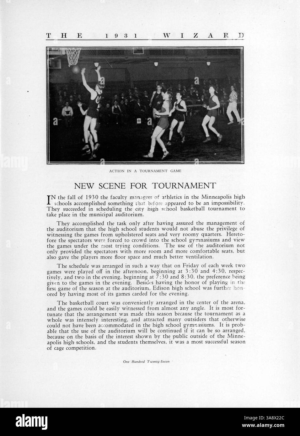 Yearbook records the significant moments at edison high school hi-res stock photography and ...