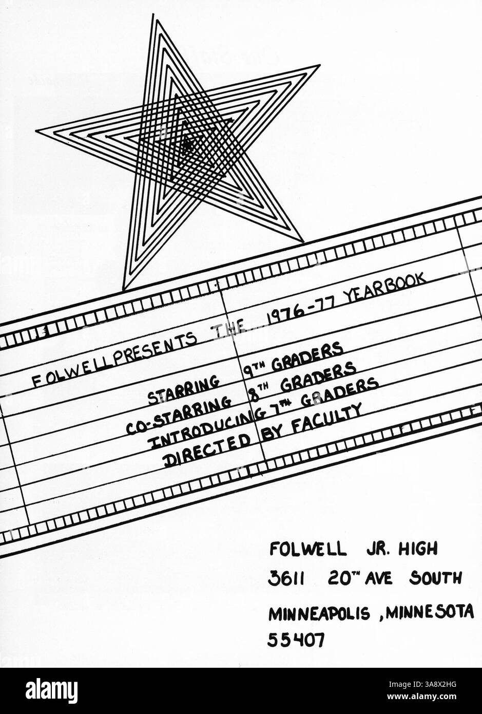 The folwell jr high yearbook from 1977 chronicles the 1976 1977 hi-res ...