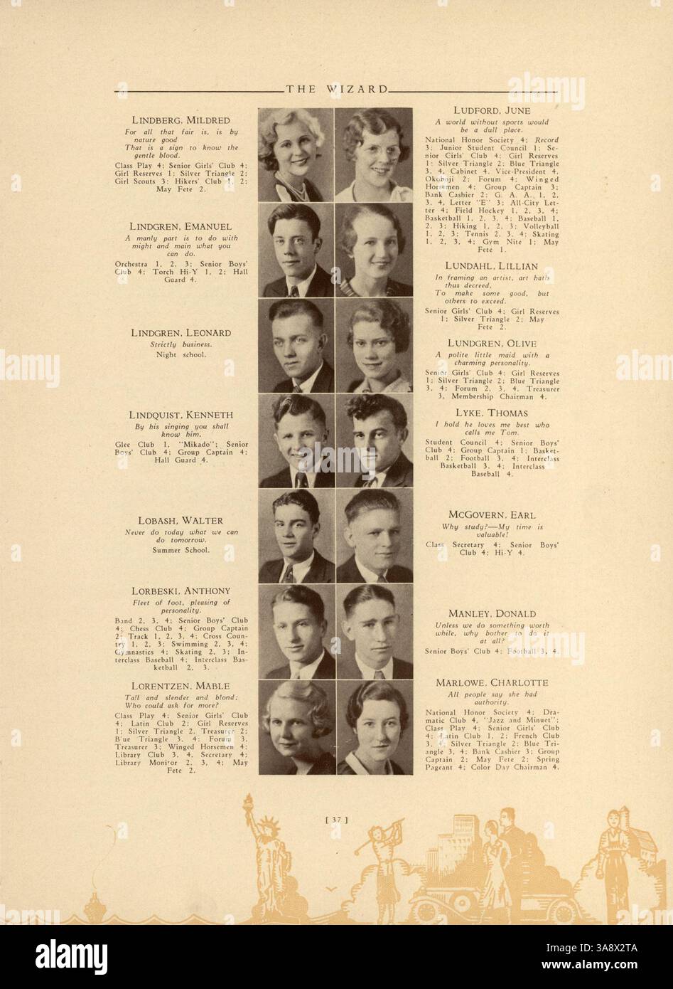 This edition of the Edison Yearbook, Wizard, captures the essence of ...