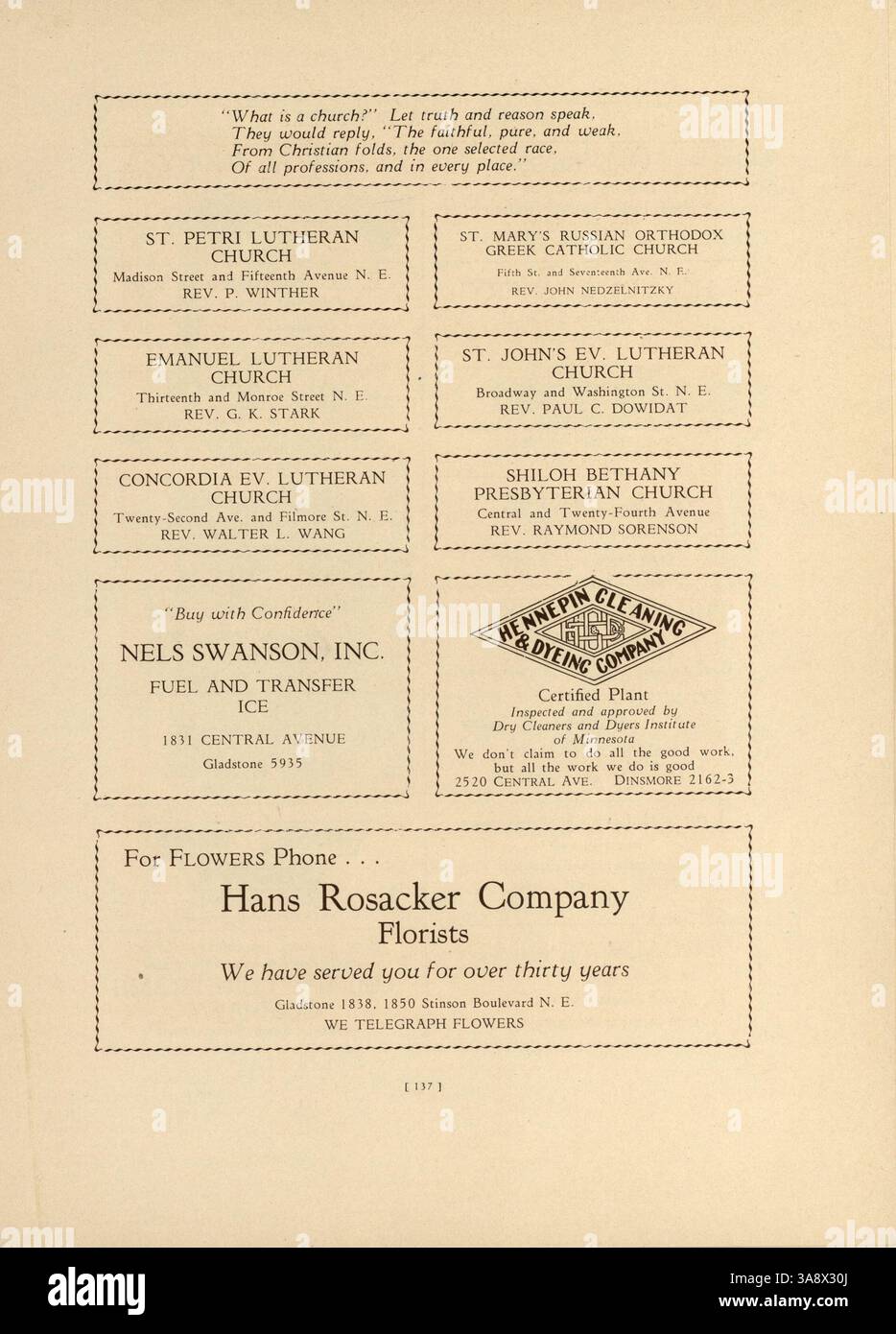 The 1933 'Wizard' yearbook from Edison High School captures the ...