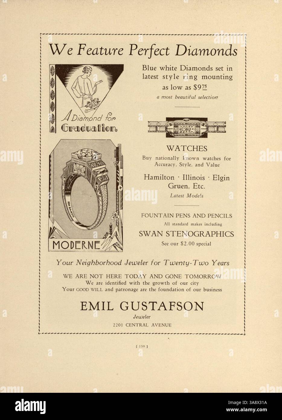 The edison yearbook for the 1932 1933 school year hi-res stock ...