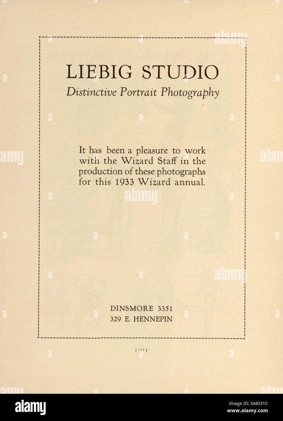 The 1933 'Wizard' yearbook from Edison High School documents the ...