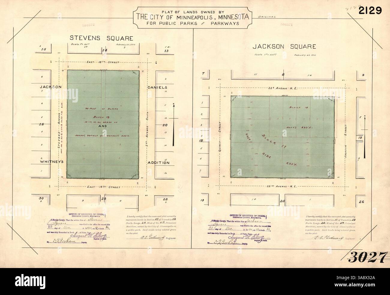 Stevens Square and Jackson Square are historic locations in Minneapolis, known for their ...