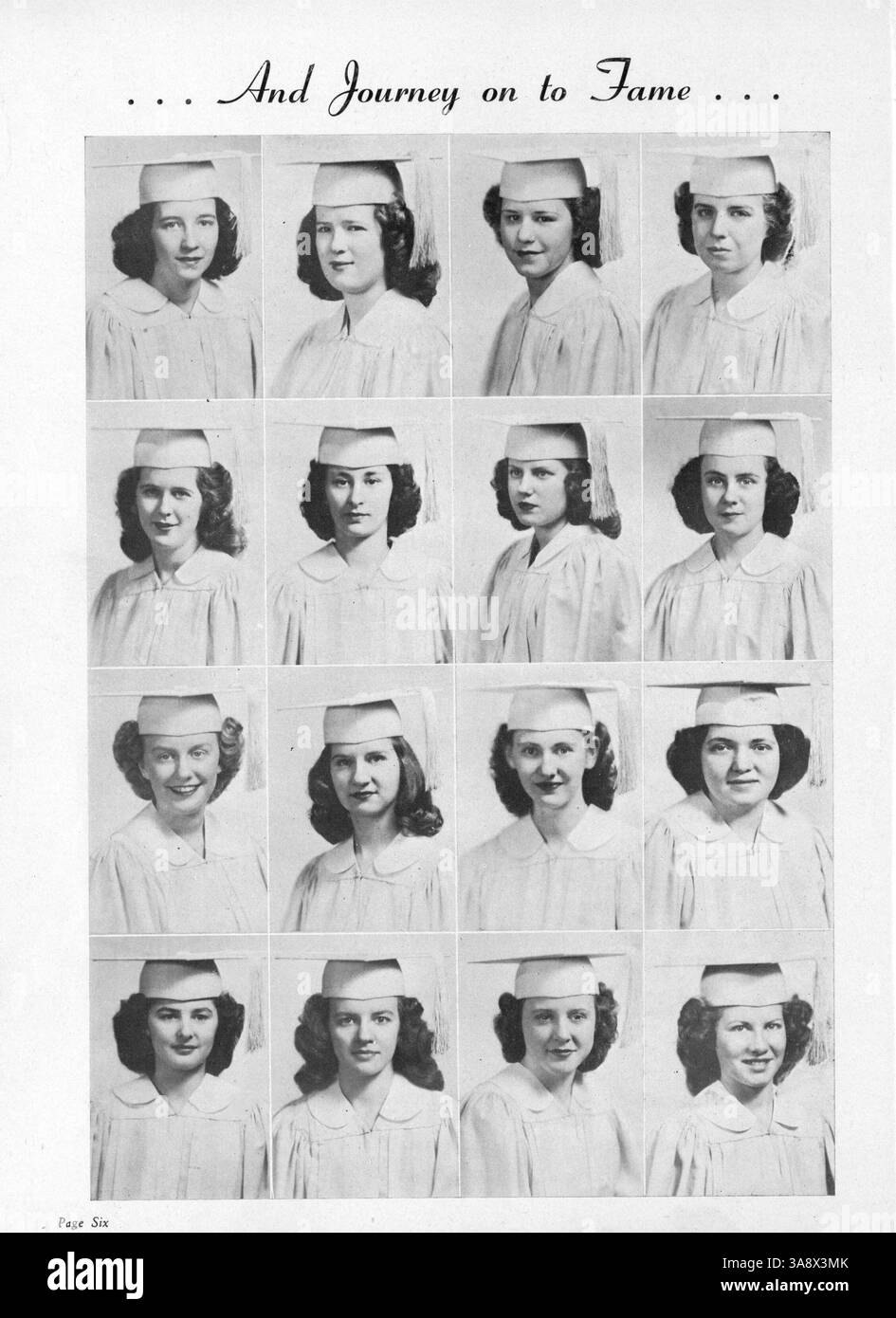 The 1946 St. Anthony High School yearbook features students, teachers ...