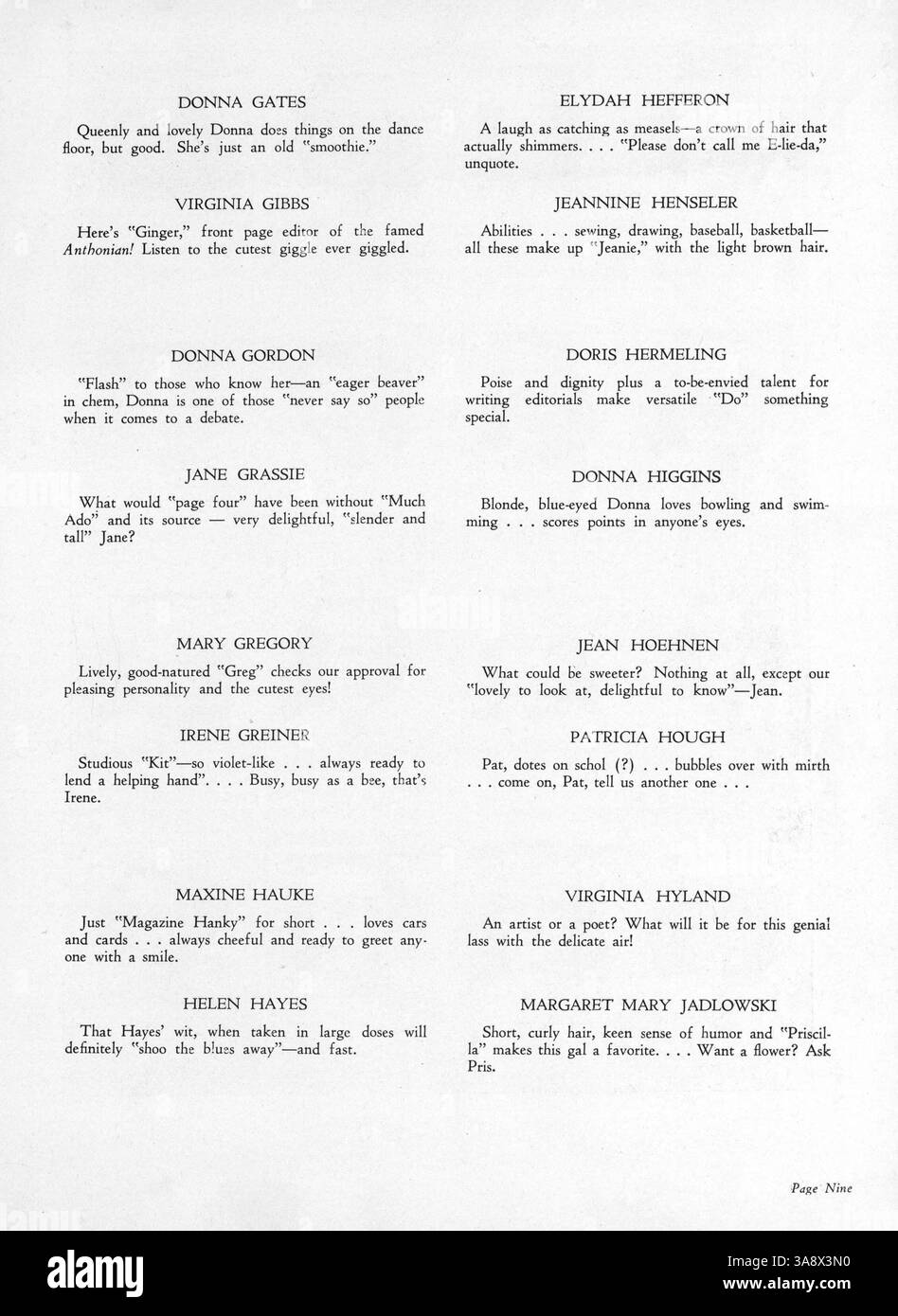 This high school annual from 1946 documents the students, teachers ...