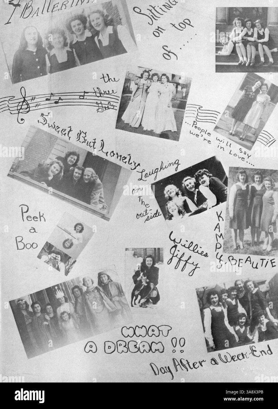 The 1946 yearbook from St. Anthony High School provides a comprehensive ...