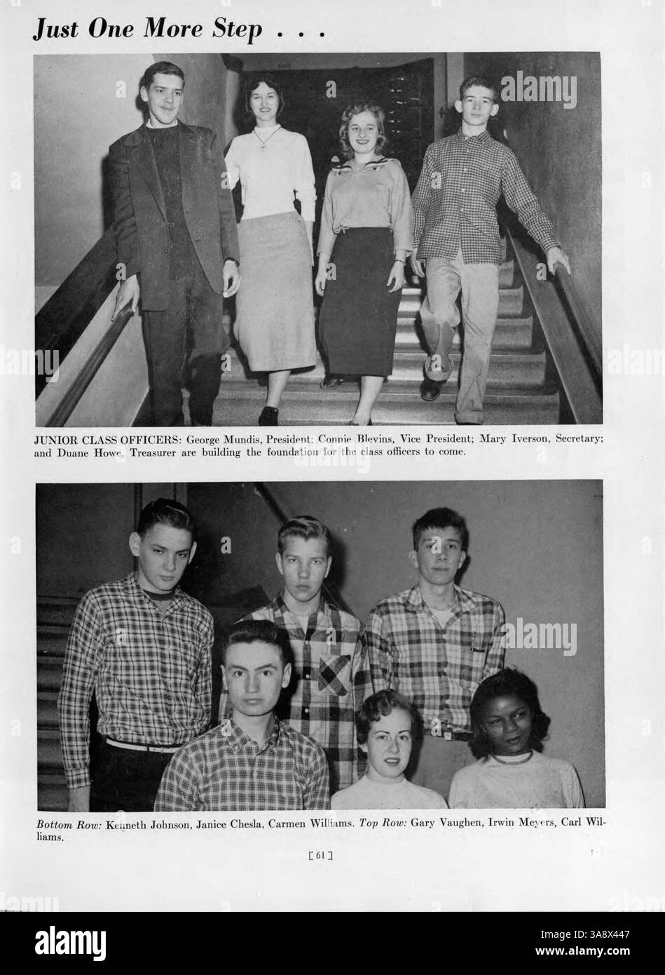 This yearbook from 1958 highlights the academic, athletic, and ...