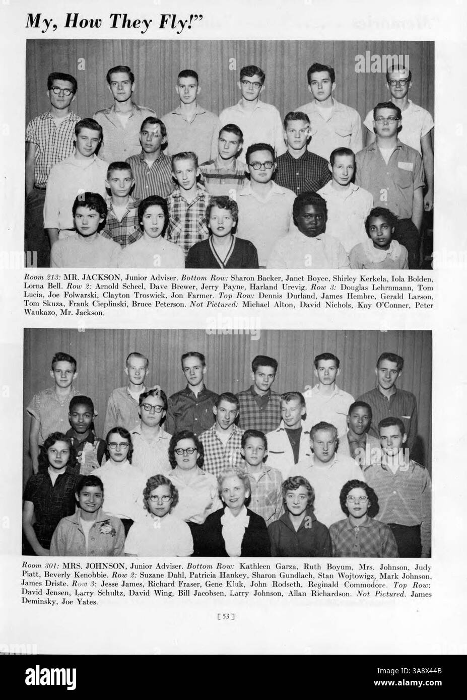 The 1958 Tradewind yearbook features student portraits, faculty ...