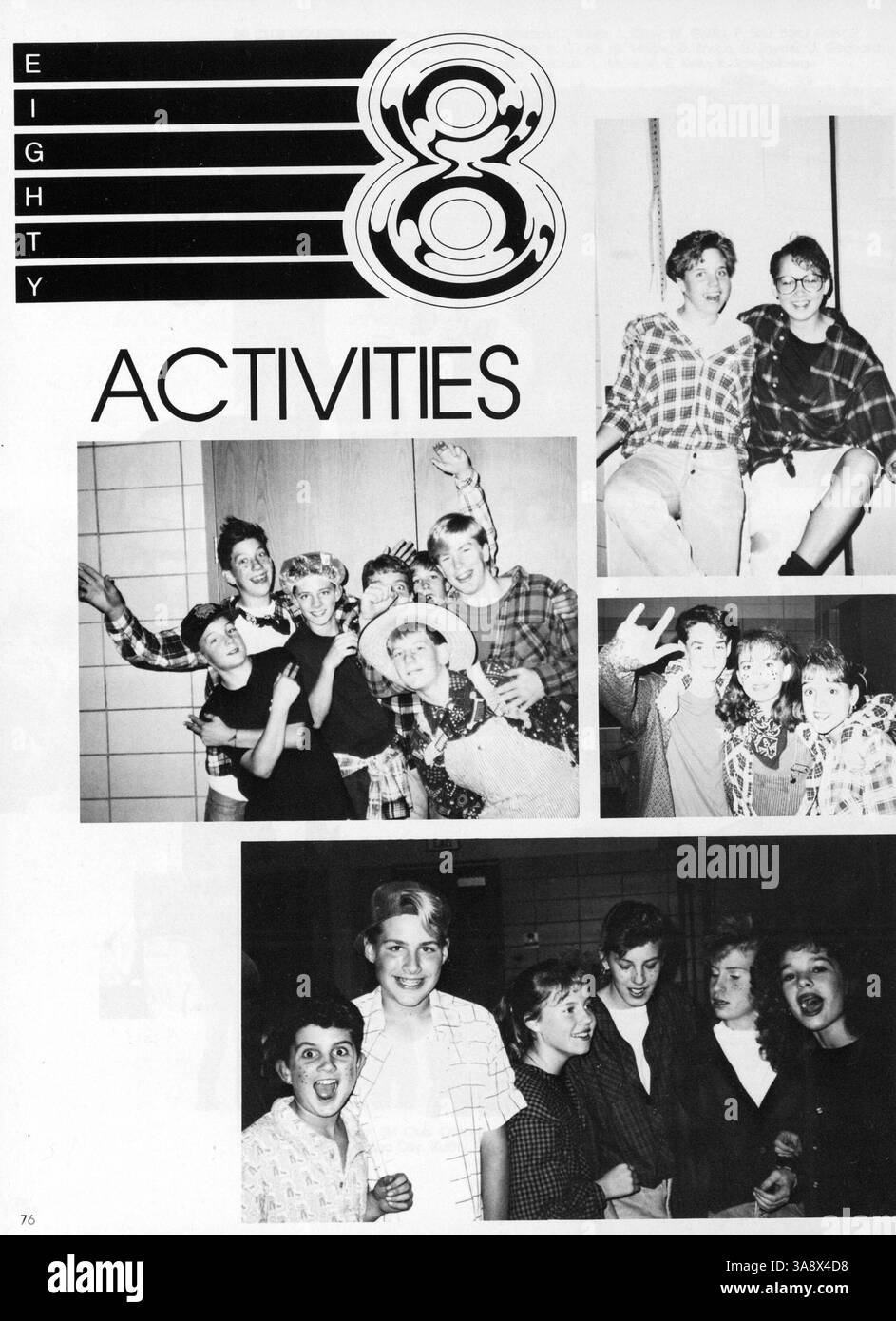 Along with key events from the 1987 1988 school year hi-res stock ...