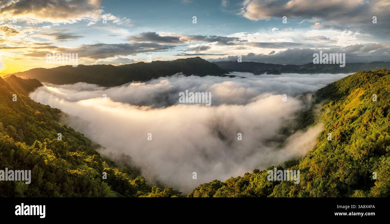 A breathtaking aerial view of Toa Baja, Puerto Rico, featuring its ...