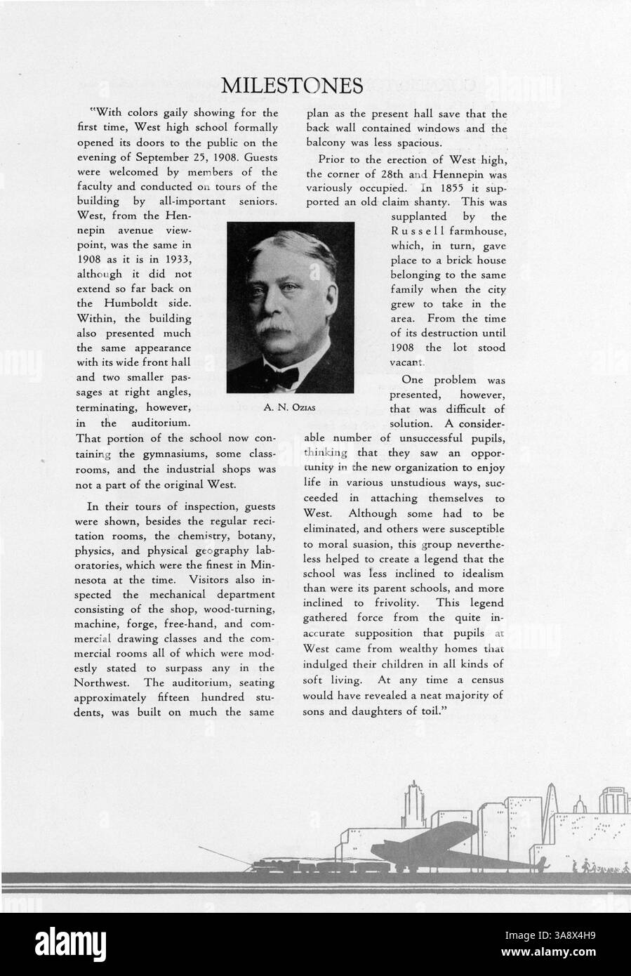 Featuring key events from the 1932 1933 school year hi-res stock photography and images - Alamy